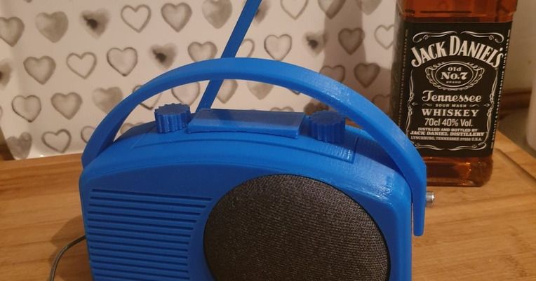 Google Home Radio Holder by Lokijester | Download free STL model ...