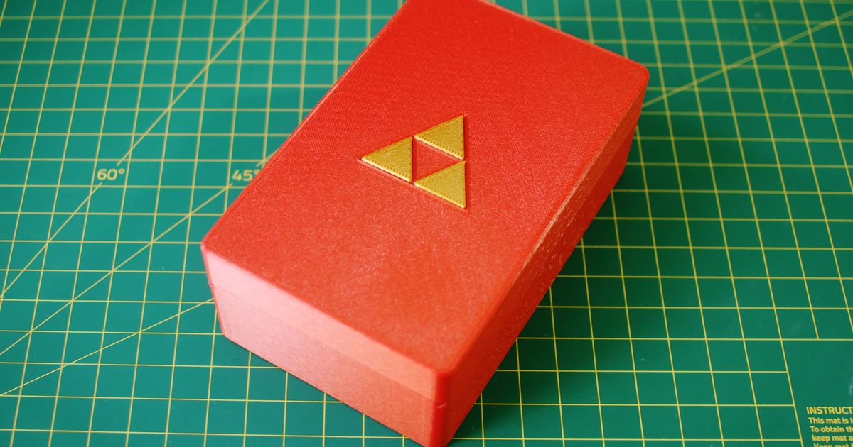 Triforce Game Boy Color Box by Leoquart | Download free STL model ...