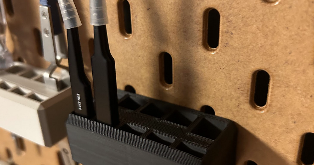 Skadis Tweezer Rack por Mark | Descargar modelo STL gratuito ...