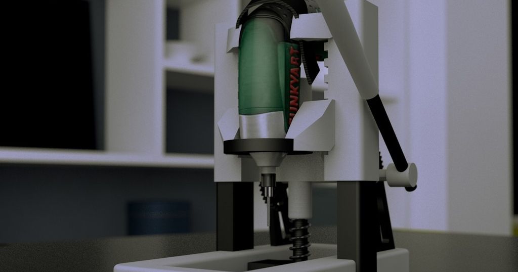 ModulIX-O - Universal Micro Drill press - Bosch IXO, Dremel, Makita ...