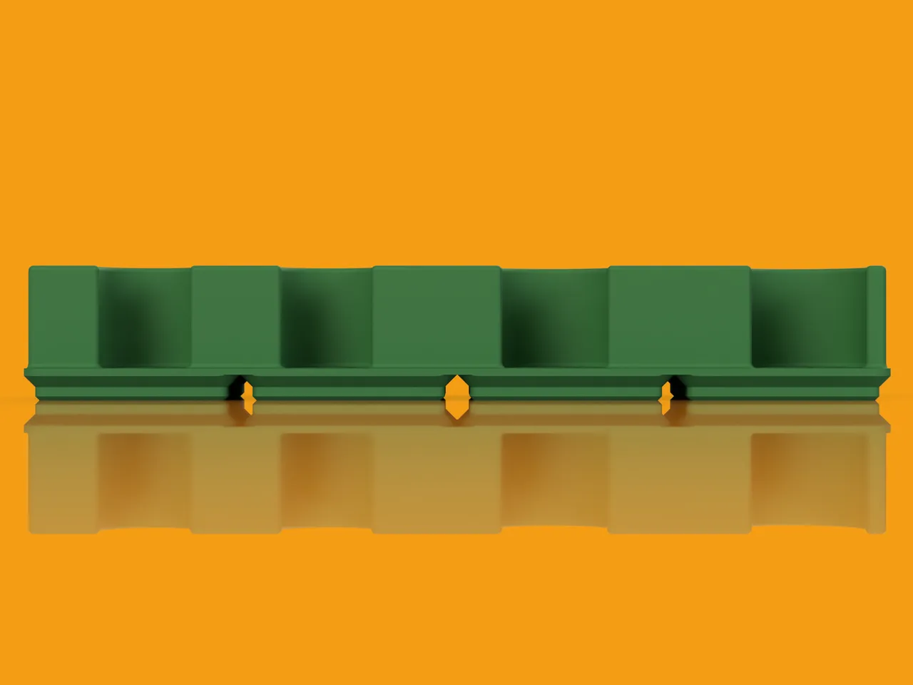 Gridfinity Euro (€) coin holder / sorter by Nikolica | Download free ...