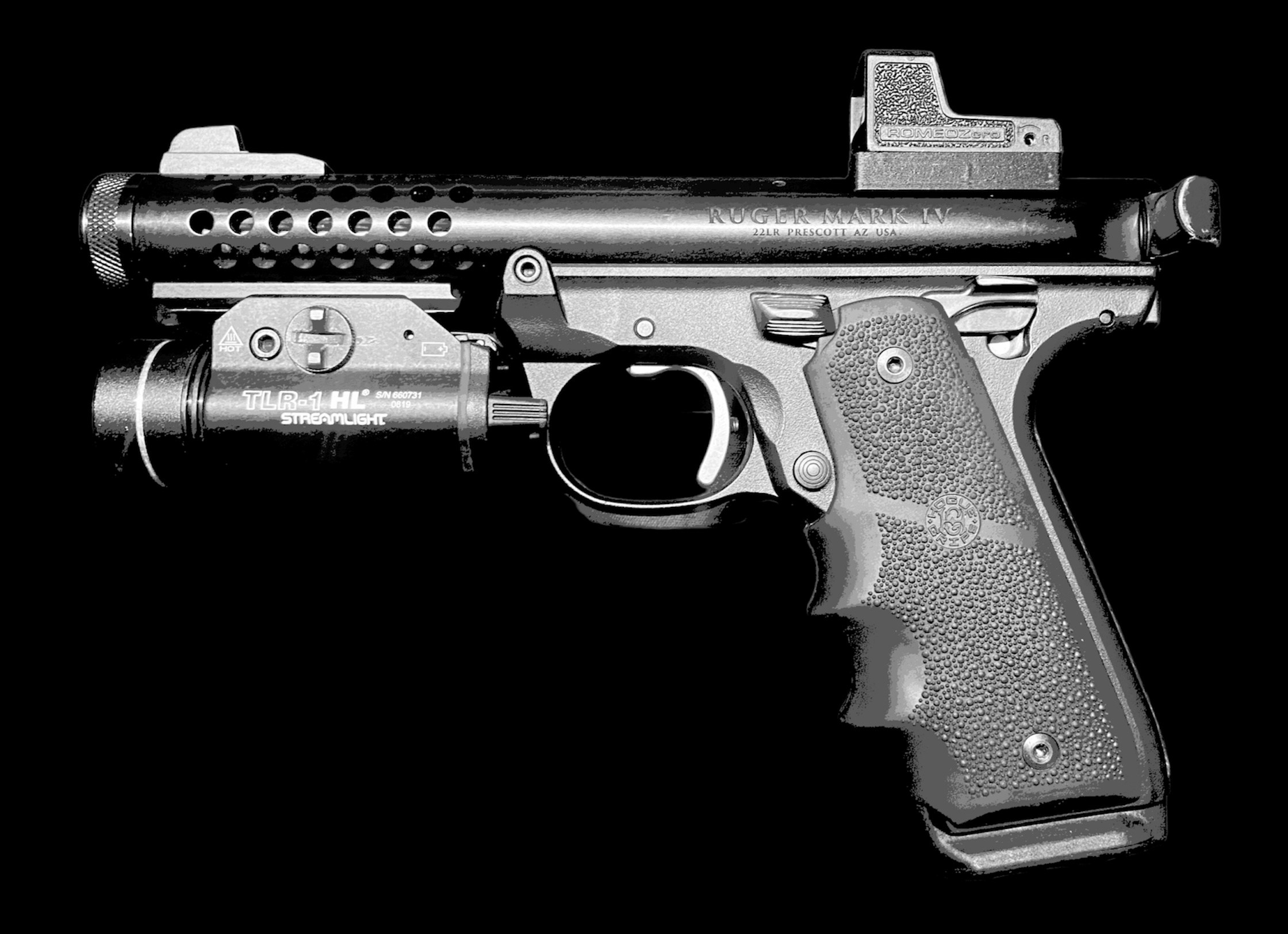 Ruger MK Romeo Zero Mount by Tanner Farley | Download free STL model ...