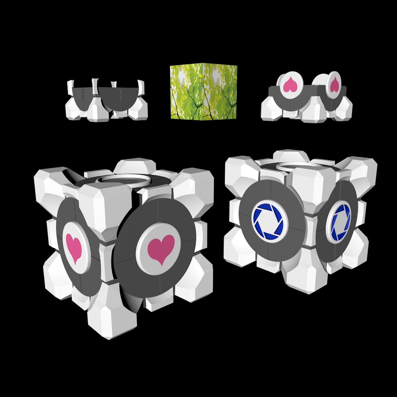 Portal - tissue box by Martin B | Download free STL model | Printables.com