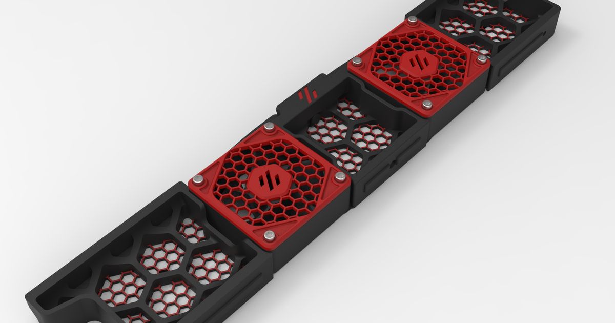 Voron 2.4 Skirts with Hex infill. 250, 300 and 350mm sizes. por Ken226 ...