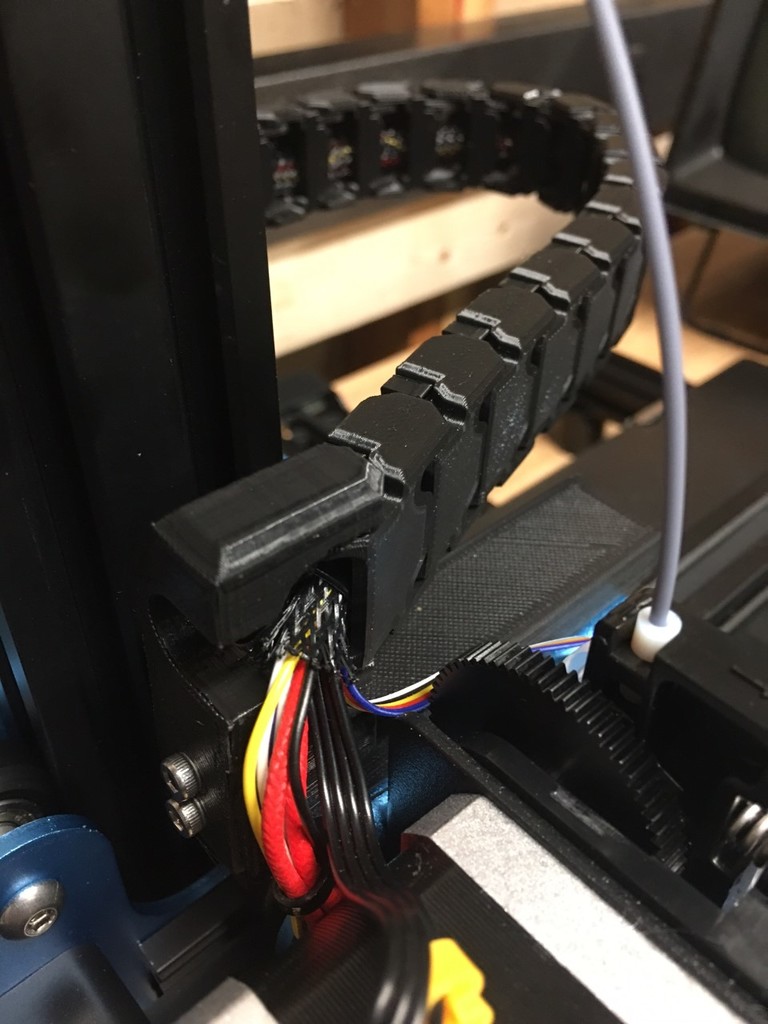 CR-10 V3 Hot End Cable Chain by mfetting | Download free STL model ...