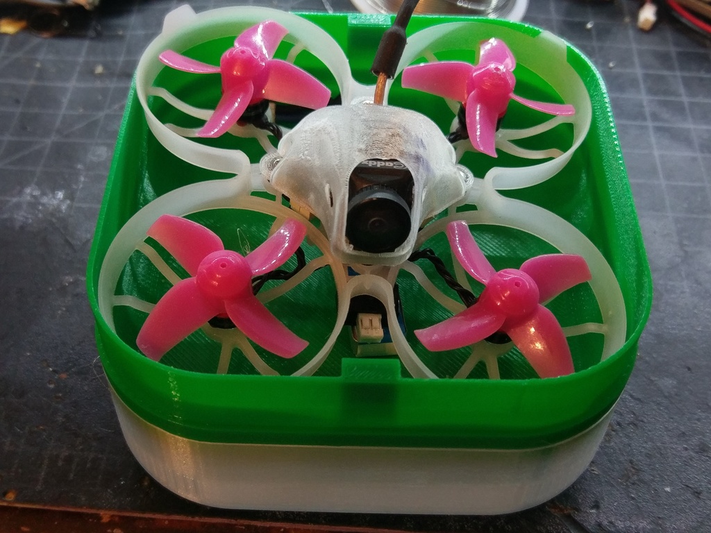 75mm "whoop" style quad case fits most 75mm quads M7, B75x, B75 Pro by ...