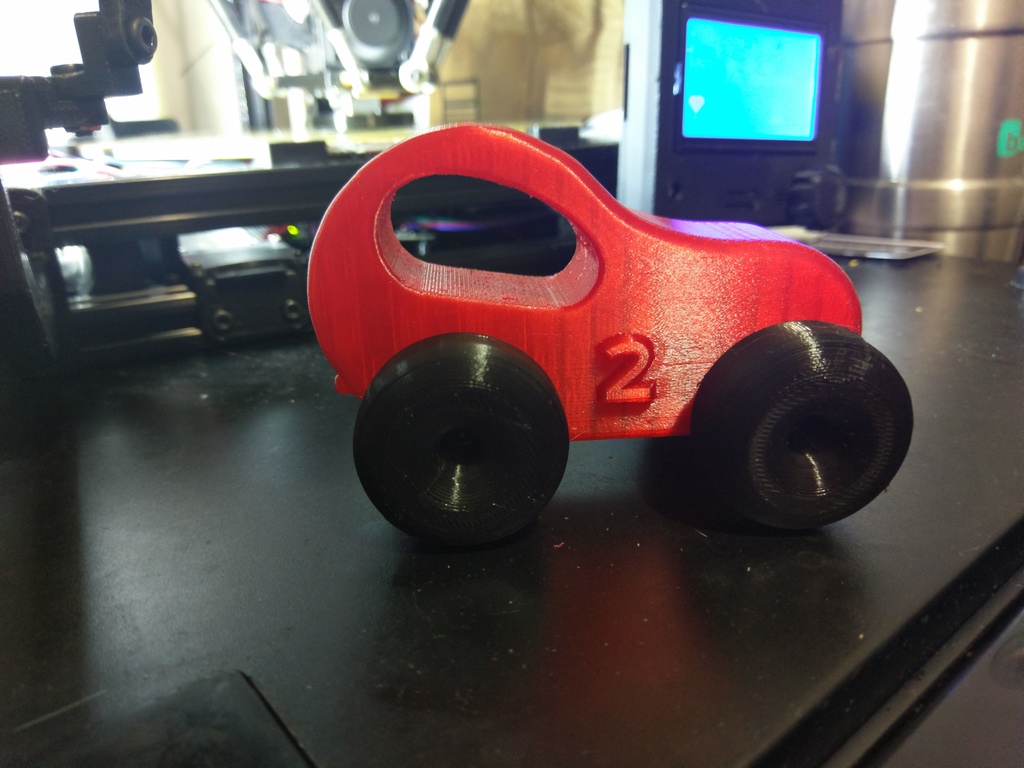 Safer Toddlers Toy Car by Thump2010 | Download free STL model ...