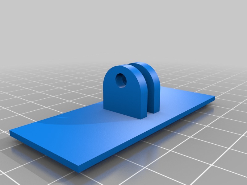 Logitech C270 replacement webcam mount by Thump2010 | Download free STL ...