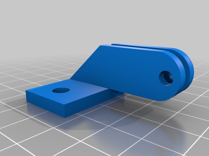 Logitech C270 replacement webcam mount by Thump2010 | Download free STL ...