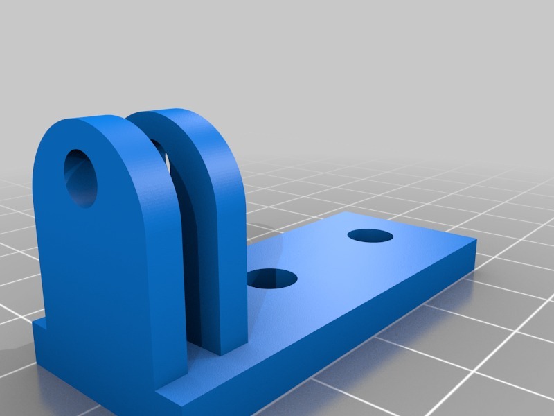 Logitech C270 replacement webcam mount by Thump2010 | Download free STL ...