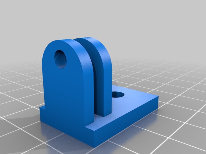 Logitech C270 replacement webcam mount by Thump2010 | Download free STL ...