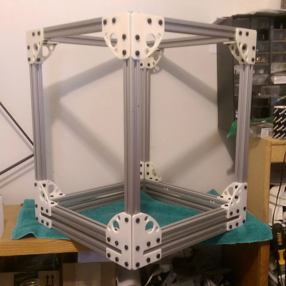 ROB-O Junior FFF 3D Printer using 80/20s 10/10 (1"x1") extrusion by ...