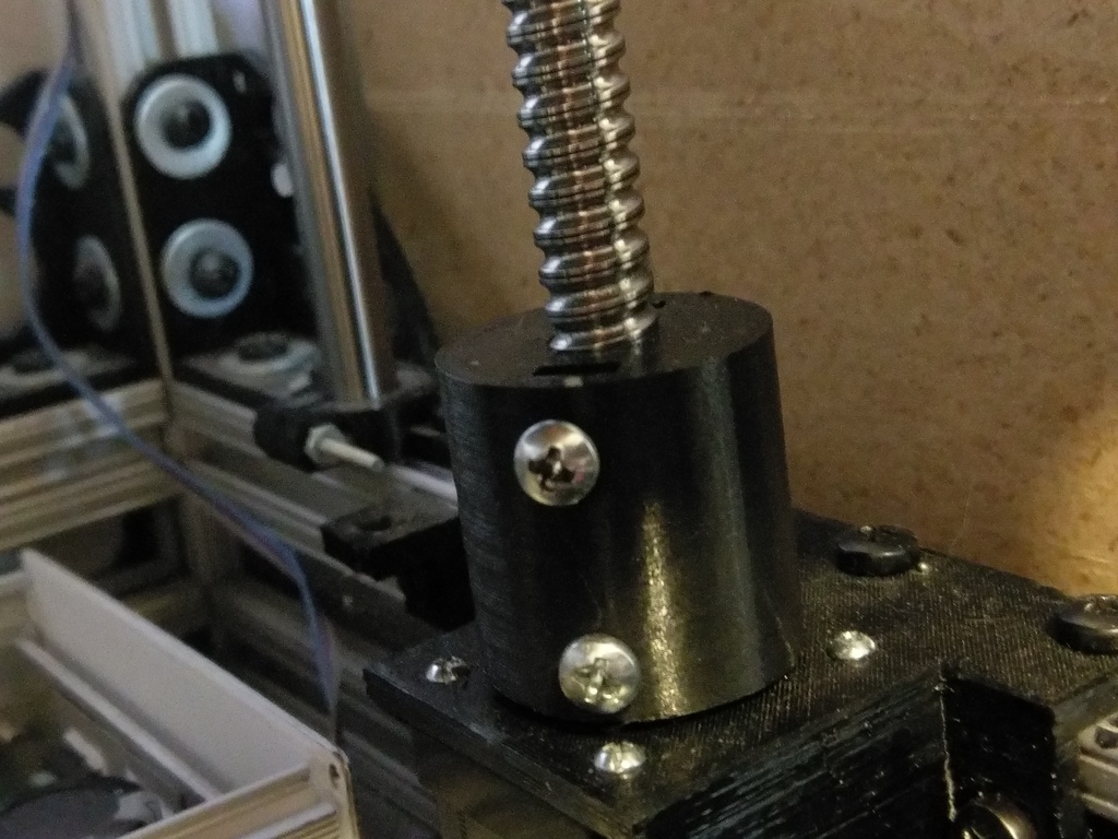 ROB-O Junior FFF 3D Printer using 80/20s 10/10 (1"x1") extrusion by ...