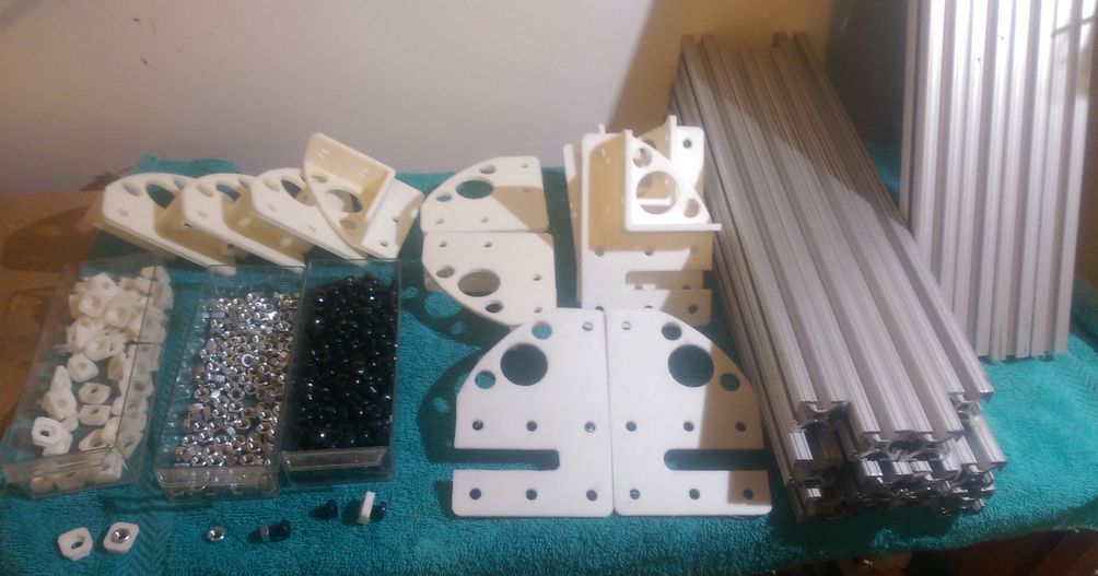 Modified corner side gussets for 10 series aluminum extrusions 1 ...