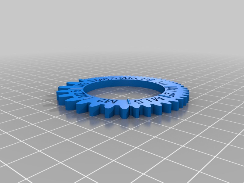 Gear Test Piece by spingoogL | Download free STL model | Printables.com