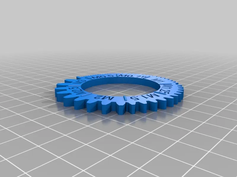 Gear Test Piece by spingoogL | Download free STL model | Printables.com