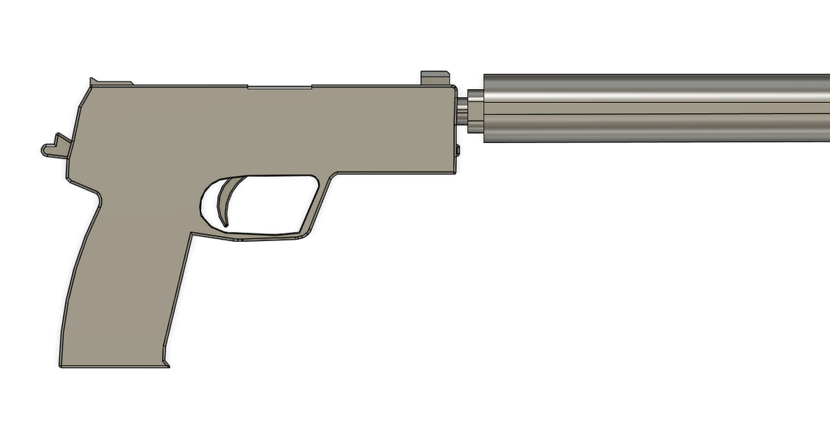 USP by 3D Tiskovec | Download free STL model | Printables.com