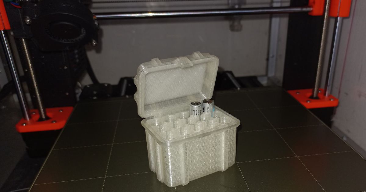 AAA battery box for 15 cells by Jára | Download free STL model ...