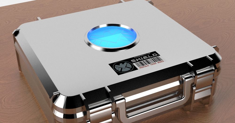 SHIELD Tool Box by Frikarte3D | Download free STL model | Printables.com