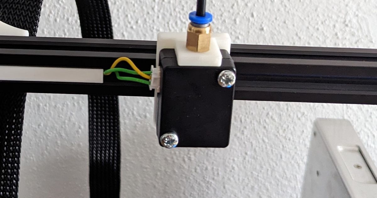 Creality CR6 Filament Runout Sensor T-Nut Mount by Weltraumpenner ...
