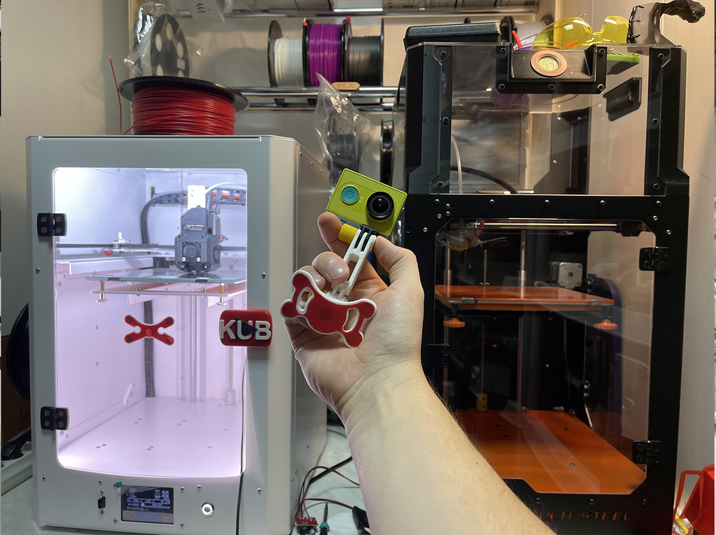 Camera mount for 3D printer (Timelapse) by Ruvim Kub | Download free ...