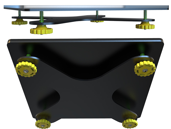 Table Adjustment Knob M3 - M4 by Ruvim Kub | Download free STL model ...