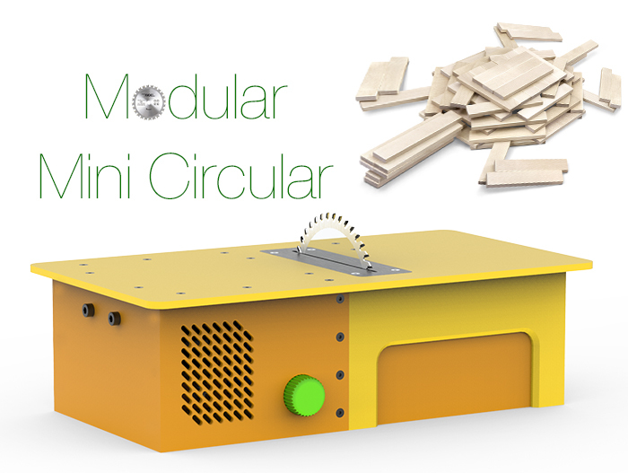 Mоdular Mini Circular by Ruvim Kub | Download free STL model ...