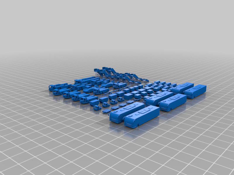 1:400 Ground Service Equipment (GSE) For 1:400 Airports And More by ...