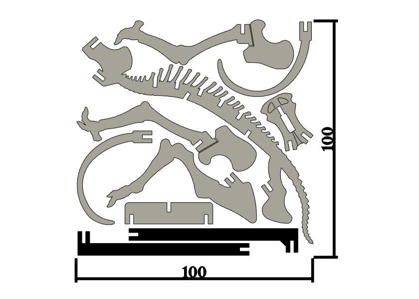 [Fantasy & Primal]Mammoth Skeleton by STAG_B | Download free STL model ...