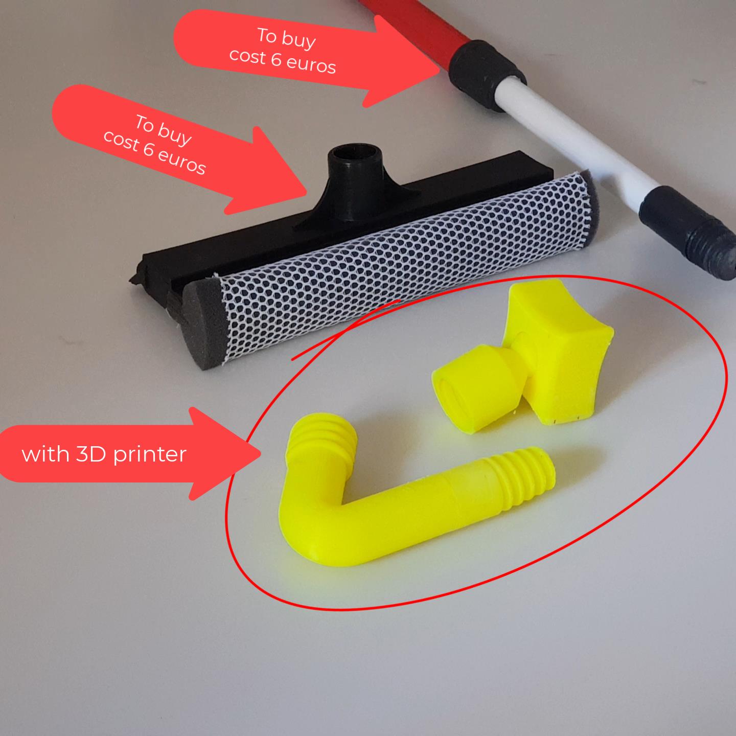 Glass cleaner for external windows with rotating context by Lune Design ...