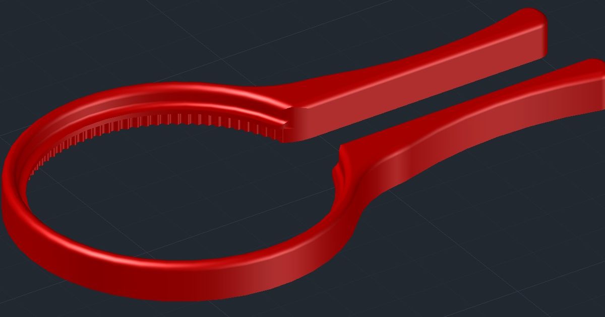 Camera lens filter wrench medium and hard version by Sano | Download ...