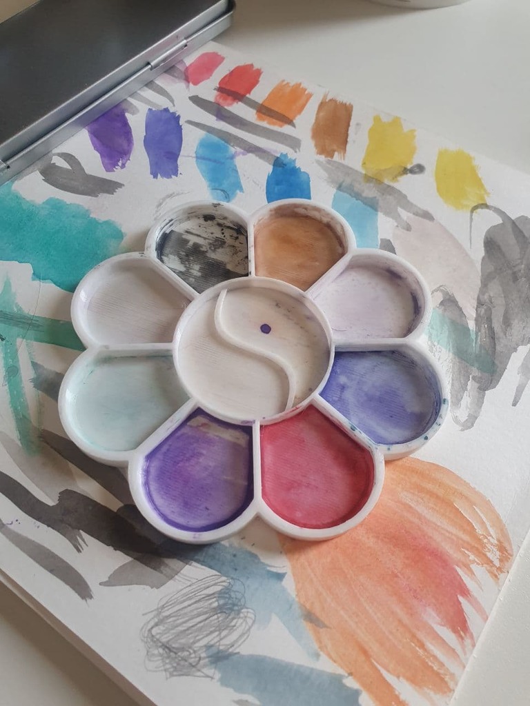 Ink Pallete by Lucas Teske | Download free STL model | Printables.com