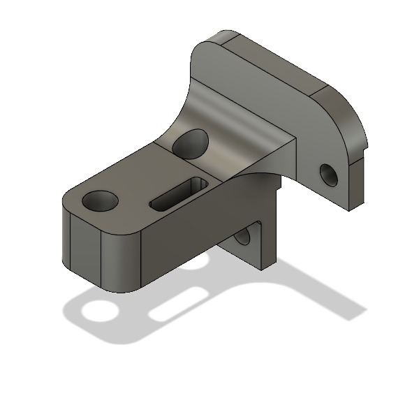 Ender 3 BL Touch mount for stock hot end by Sstainba | Download free ...