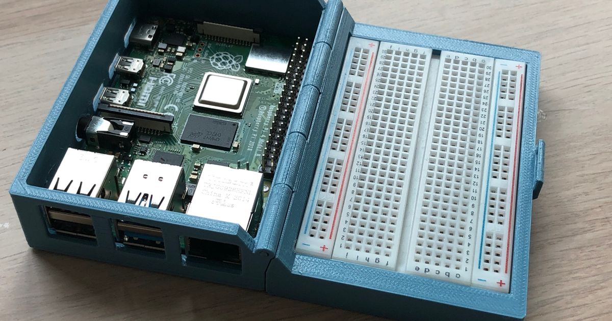 Pi 4 Mini Lab V2 by mranton | Download free STL model | Printables.com