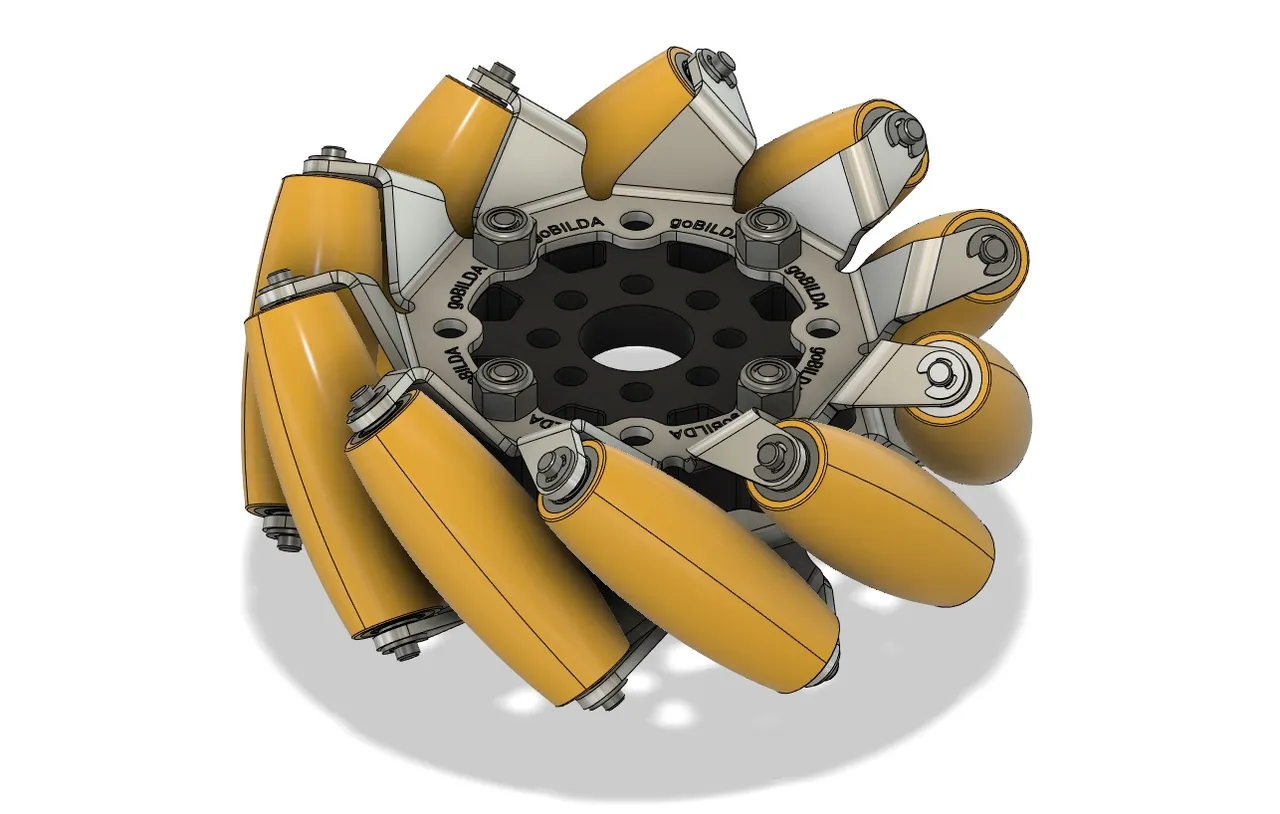 goBILDA Mecanum Wheels by Pax 3D | Download free STL model | Printables.com