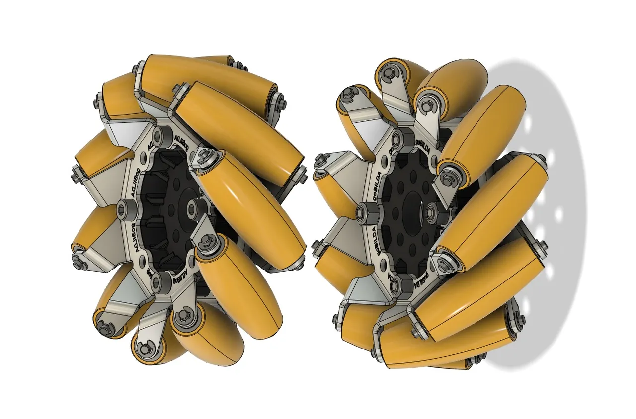 goBILDA Mecanum Wheels by Pax 3D | Download free STL model | Printables.com