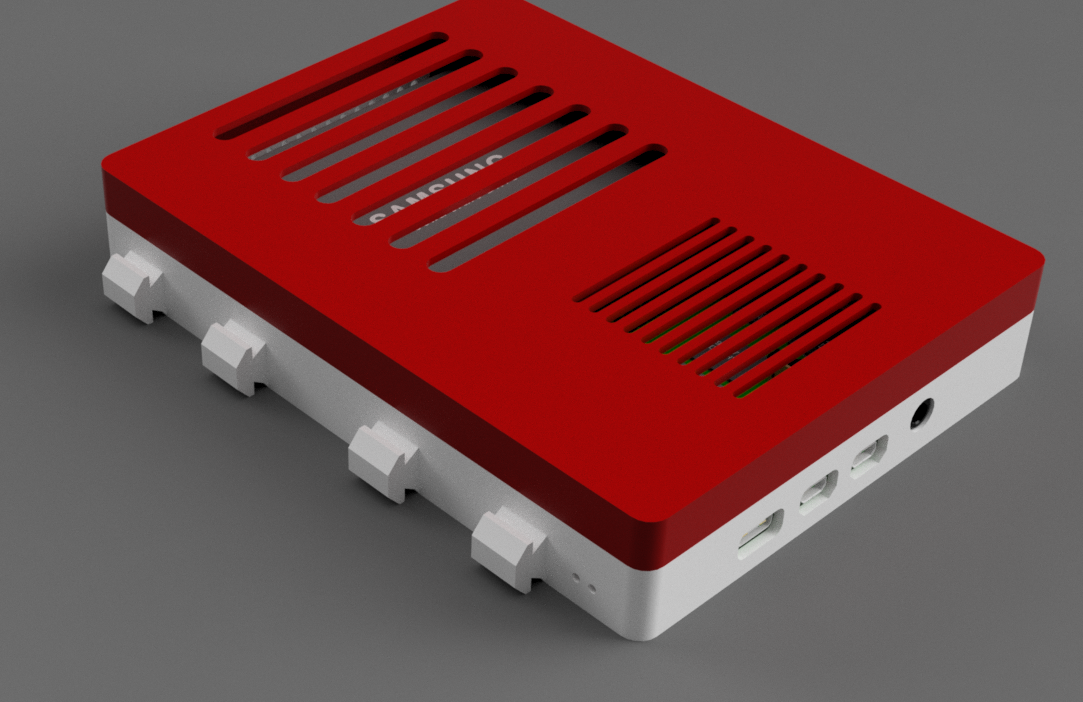 Pi4 SSD Case (Extrusion rail 20x20 mount) by Mark_Alpha | Download free ...