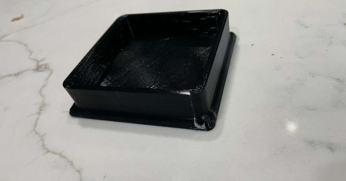 Cedar 4X4 post foot by JDC116799 | Download free STL model | Printables.com