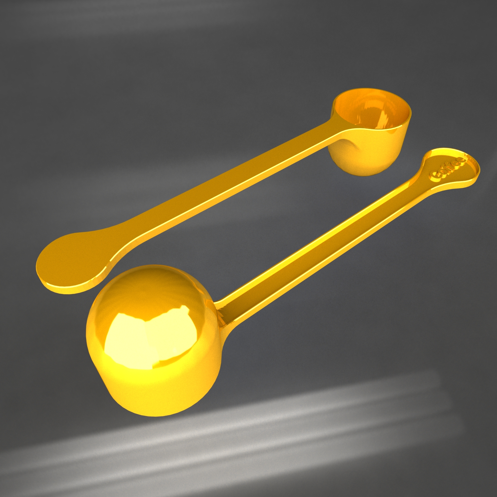 Coffee spoon by Alexandru C. Vernescu | Download free STL model ...