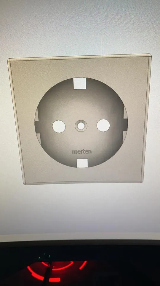 Merten System M Steckdoseneinsatz by Allrounder | Download free STL model | Printables.com