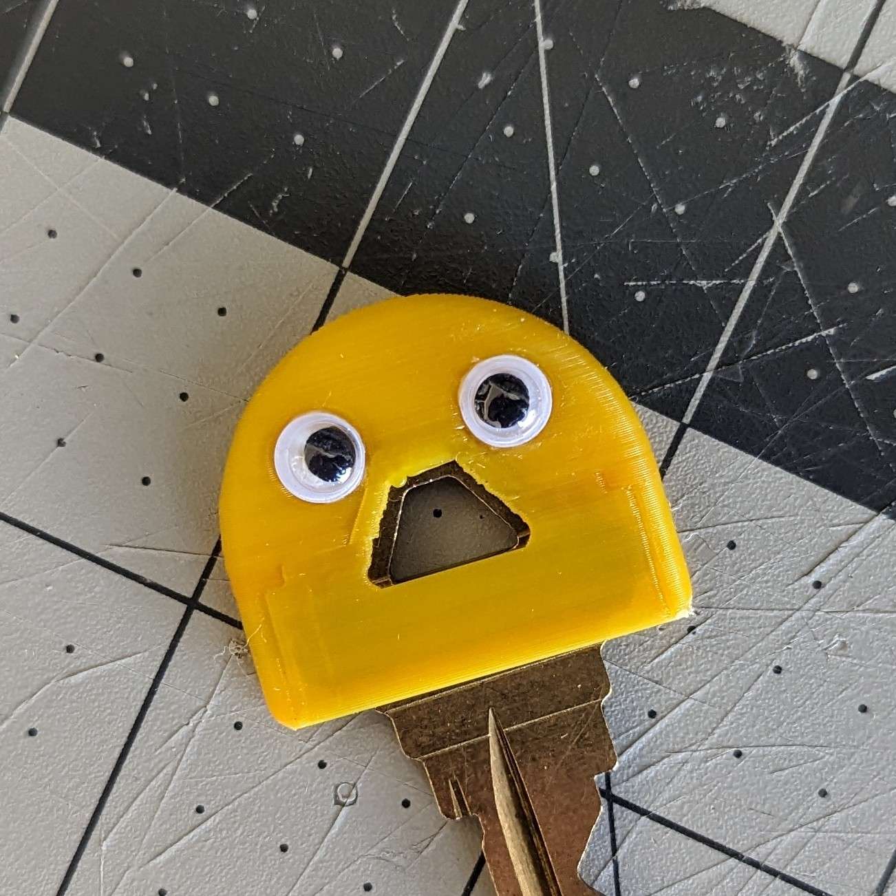 Key Cover with Eyes by synack | Download free STL model | Printables.com