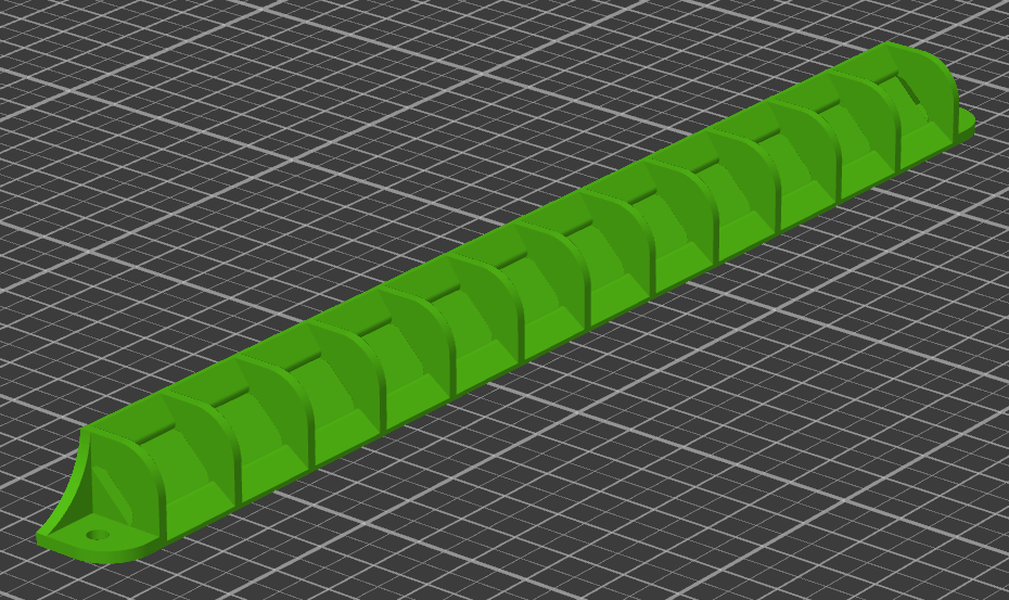 LED light strip bar for 1515 extrusions by edgy | Download free STL ...