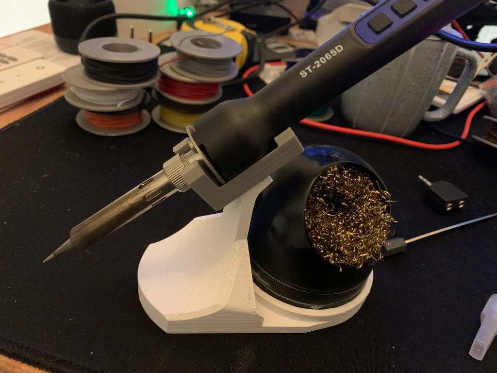 Holder for an Atten ST-2065D soldering iron by Steven de Jong ...