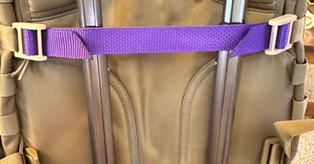 Luggage Strap Buckle/clip for 1" Molle webbing by Dr Romeo Chaire ...