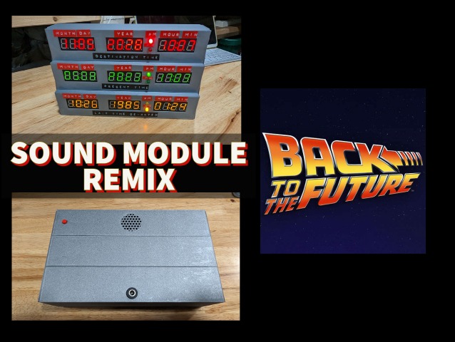 Back To The Future Clock - Sound Module Remix by 3dKaos | Download free ...