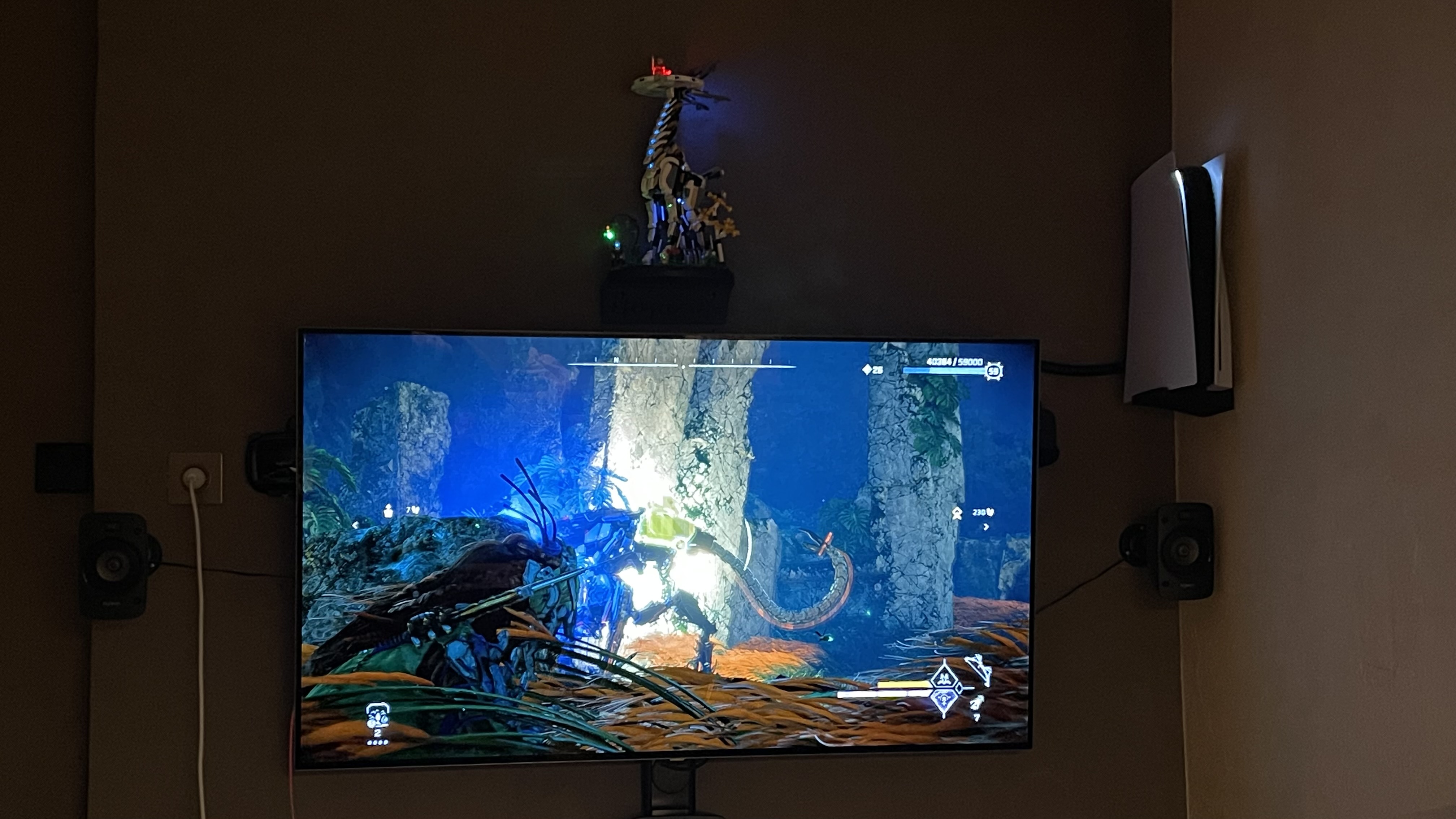 Lego Horizon wall mount by spec997 | Download free STL model | Printables.com