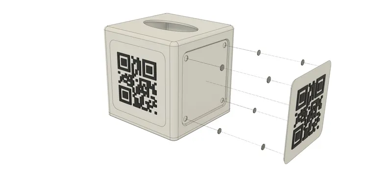 Modular QR Tissue Box by TalEsh | Download free STL model | Printables.com