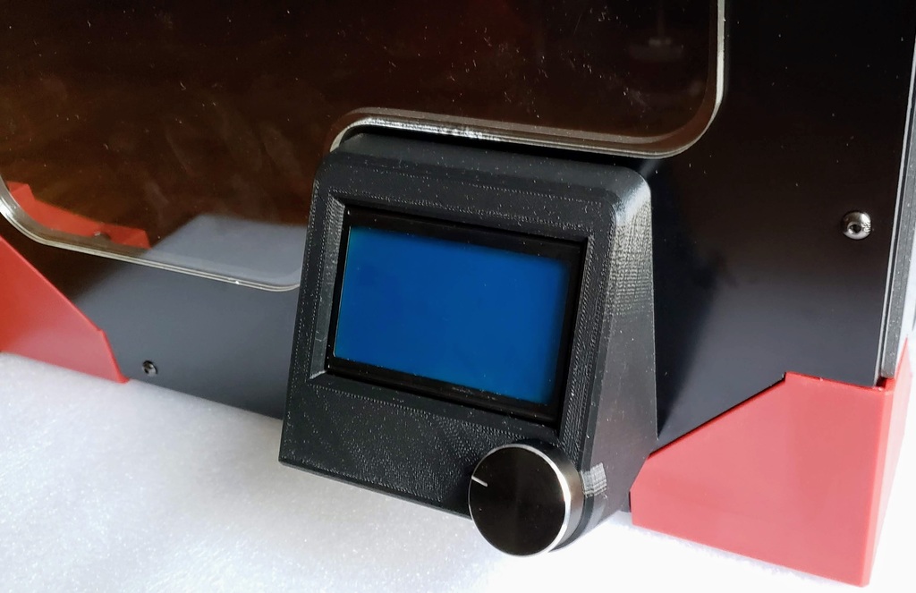 12864 LCD Graphic Smart Display Case for Anycubic 4MAX by rogerquin ... 12864 LCD Graphic Smart Display Case for Anycubic 4MAX by rogerquin ...