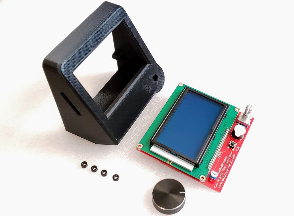 12864 LCD Graphic Smart Display Case for Anycubic 4MAX by rogerquin ...