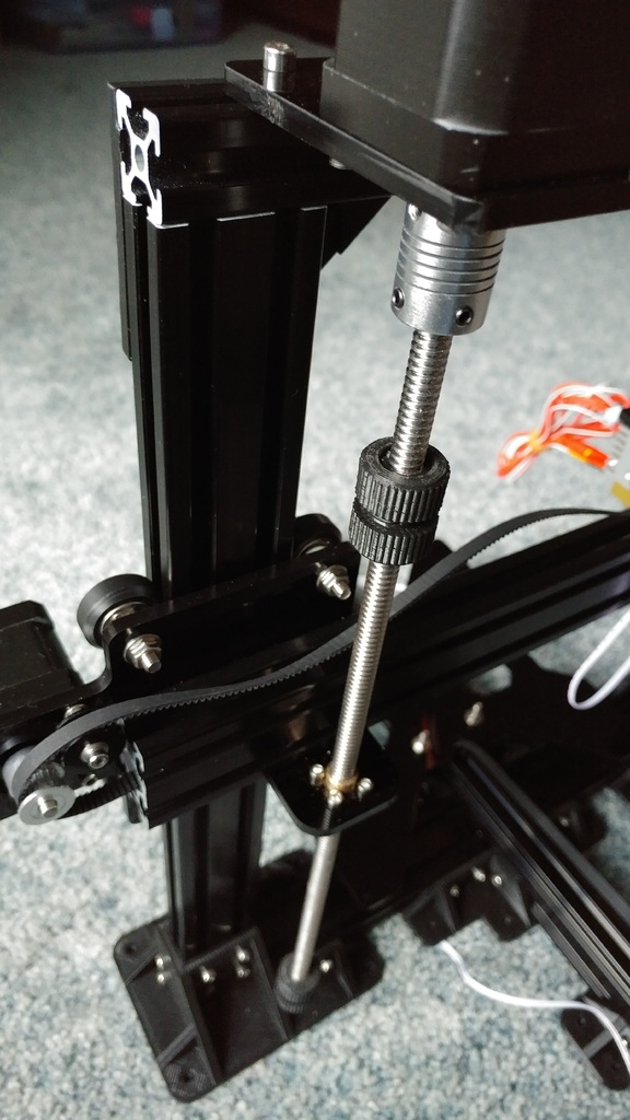 Tevo Tarantula Z Motor Stop by rogerquin | Download free STL model ...